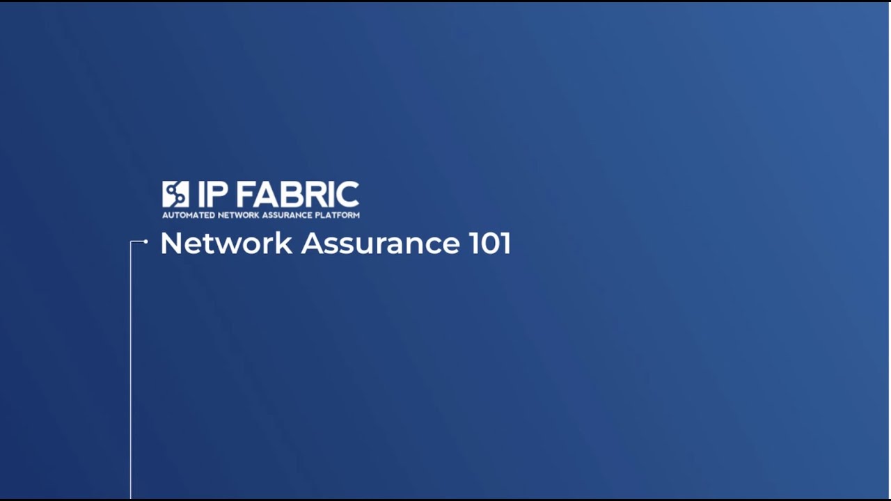 Defining Network Assurance: 5 essential elements of holistic network ...