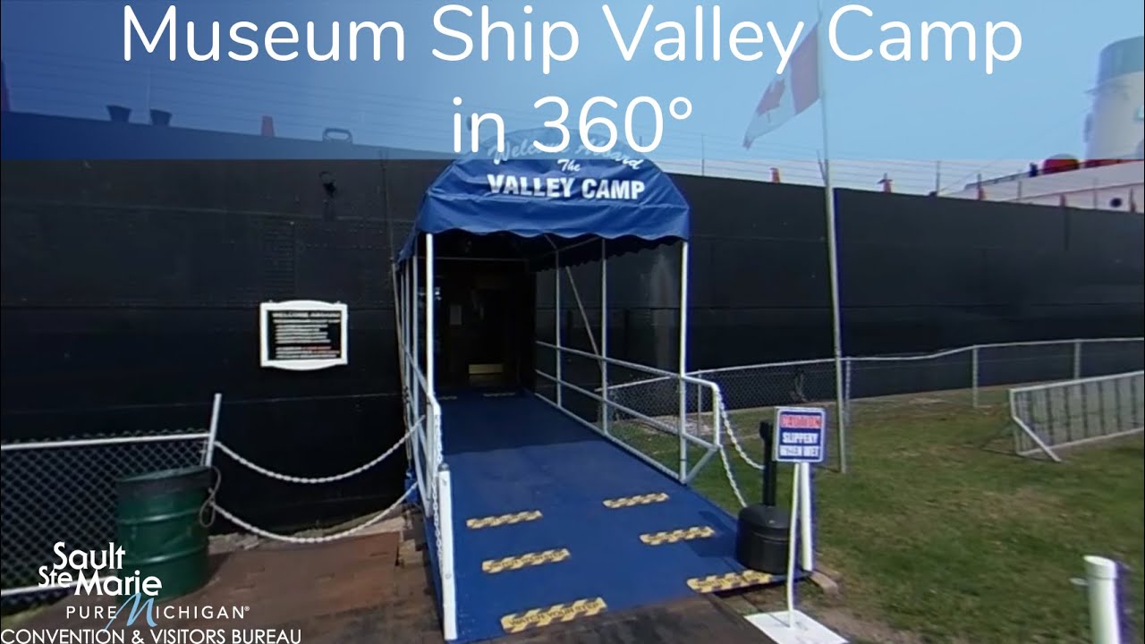 Museum Ship Valley Camp VR 360 Video - YouTube