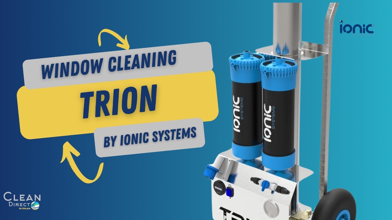 How to Clean Windows Faster with the Ionic Trion RO/DI System | Multi-stage Purification System ...