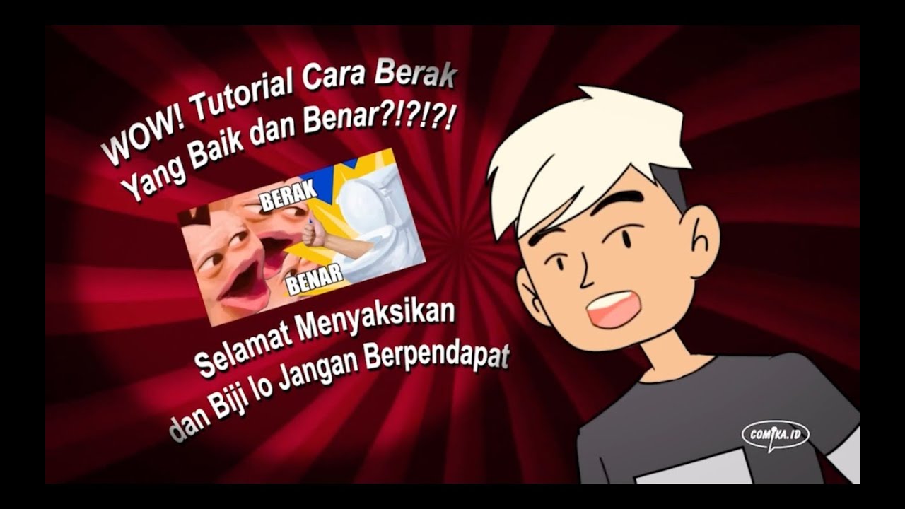 Tutorial Cara Berak - Stand-Up Comedy Special HAH? Versi Animasi 2 ...