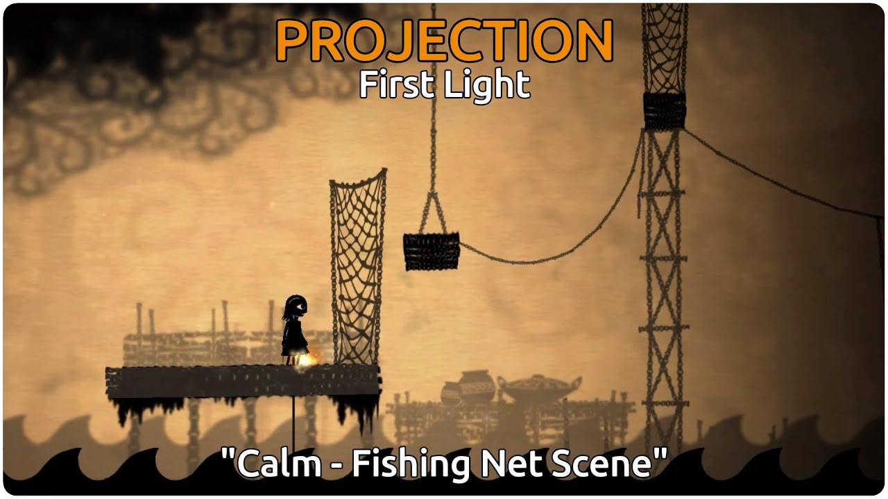 Projection First Light "Calm - Fishing Net Scene" - YouTube