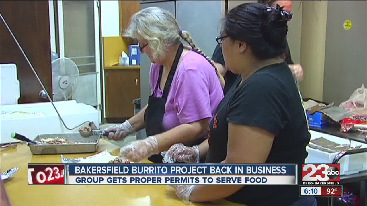 Burrito Project Returns To Serve The Homeless In Kern County - YouTube