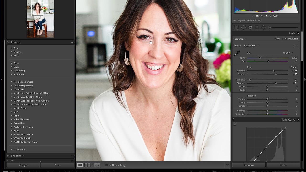 Portrait Editing and Use of the Radial Filter - YouTube