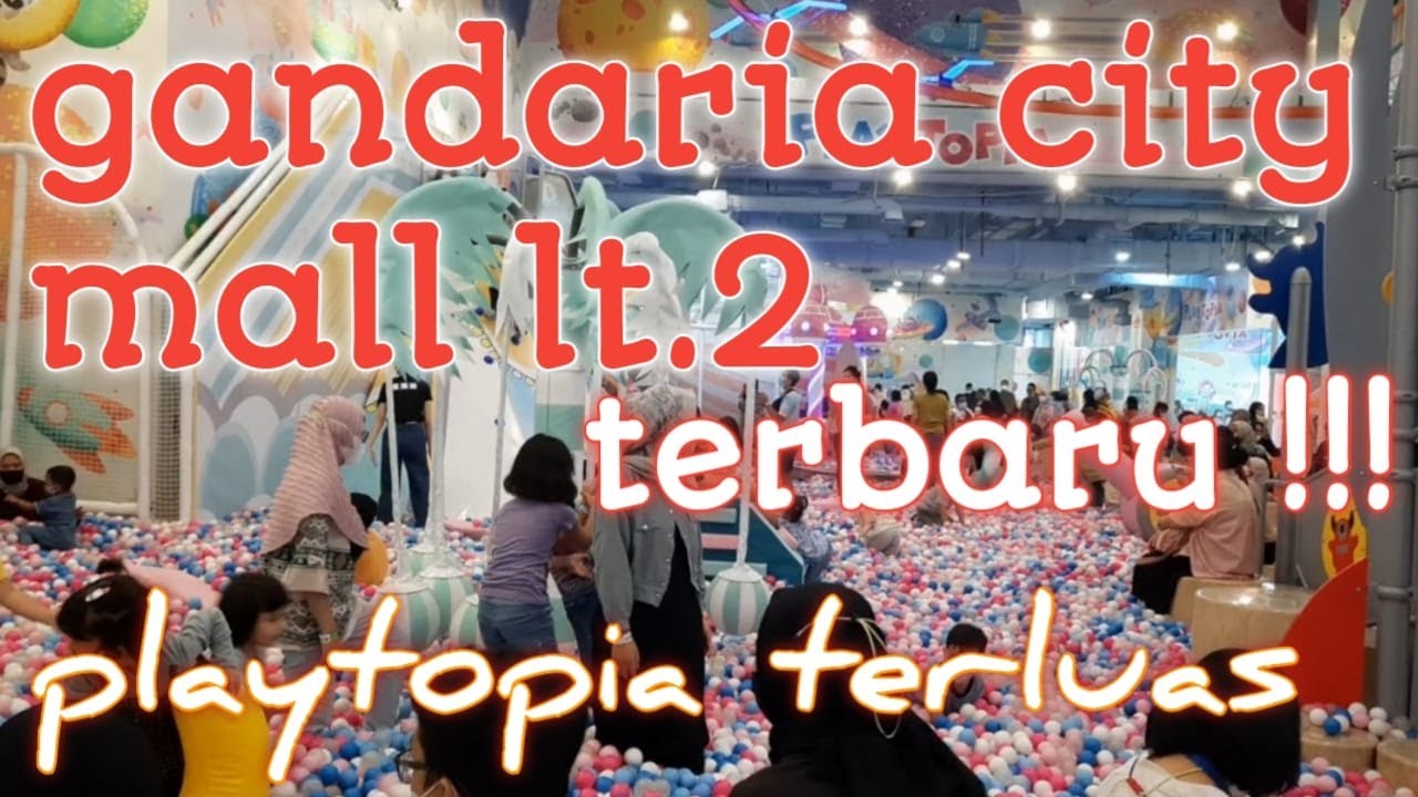 Playtopia Gandaria City Playground Indoor Terluas Di Mall - Timo Witak ...
