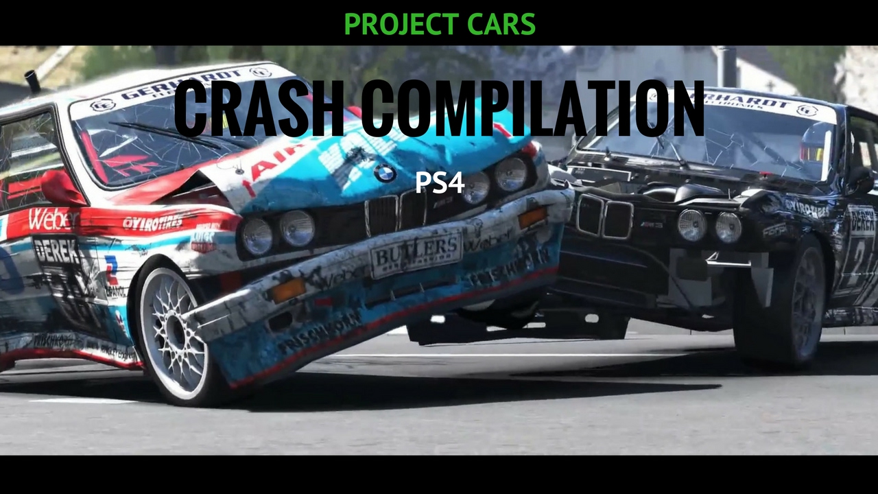 PROJECT CARS CRASH COMPILATION PS4 - YouTube