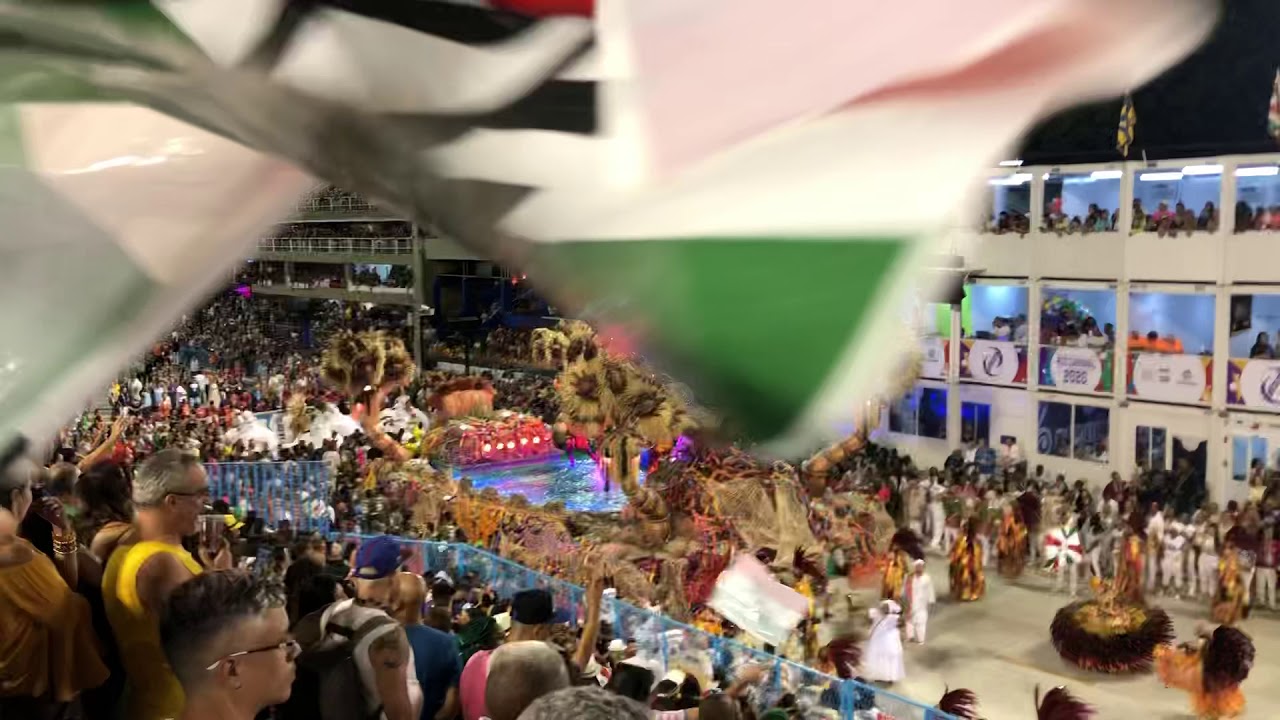 Largada do Desfile da Grande Rio 2020 - Setor 1 - YouTube