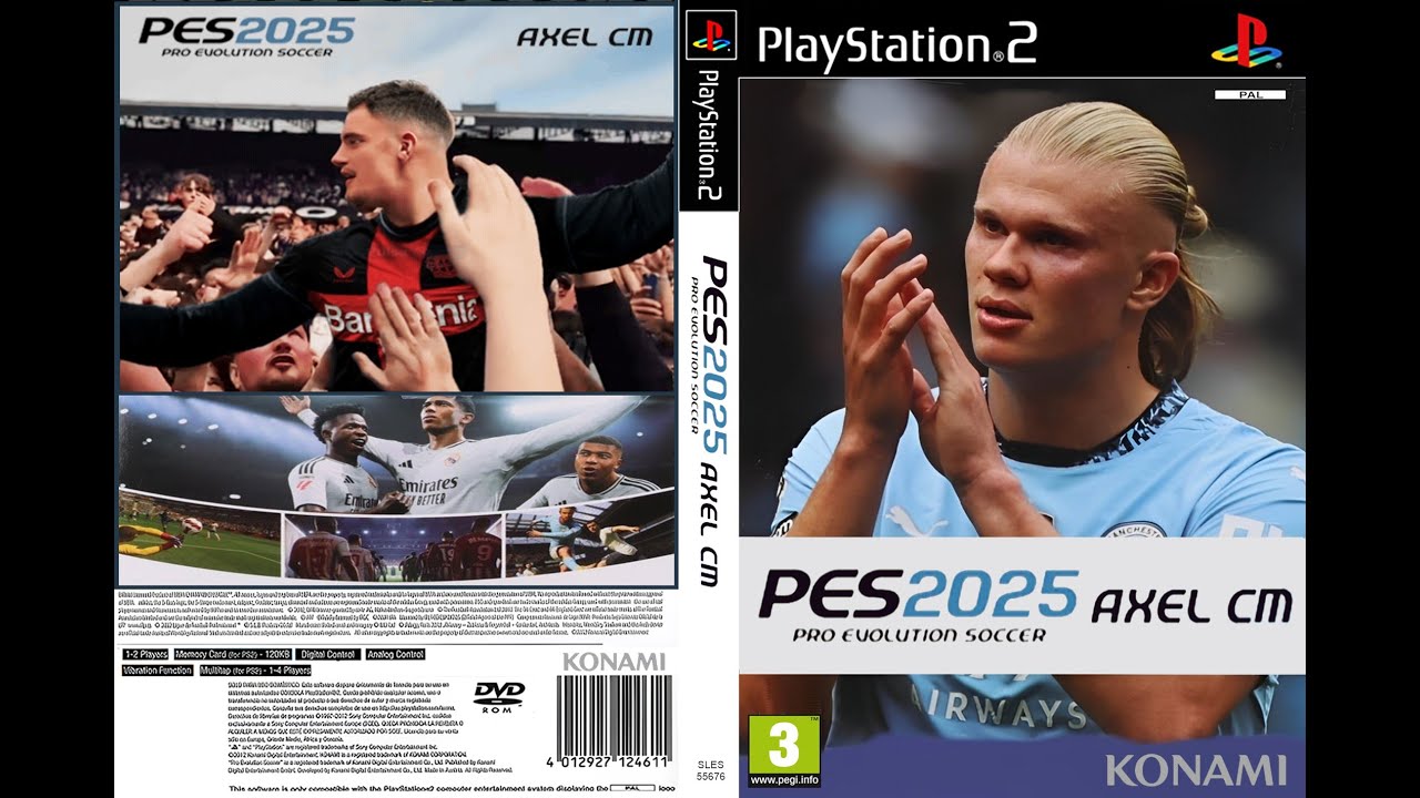 PES Axel CM 2025 V 2.5 24-25 DVD ISO PS2 - YouTube