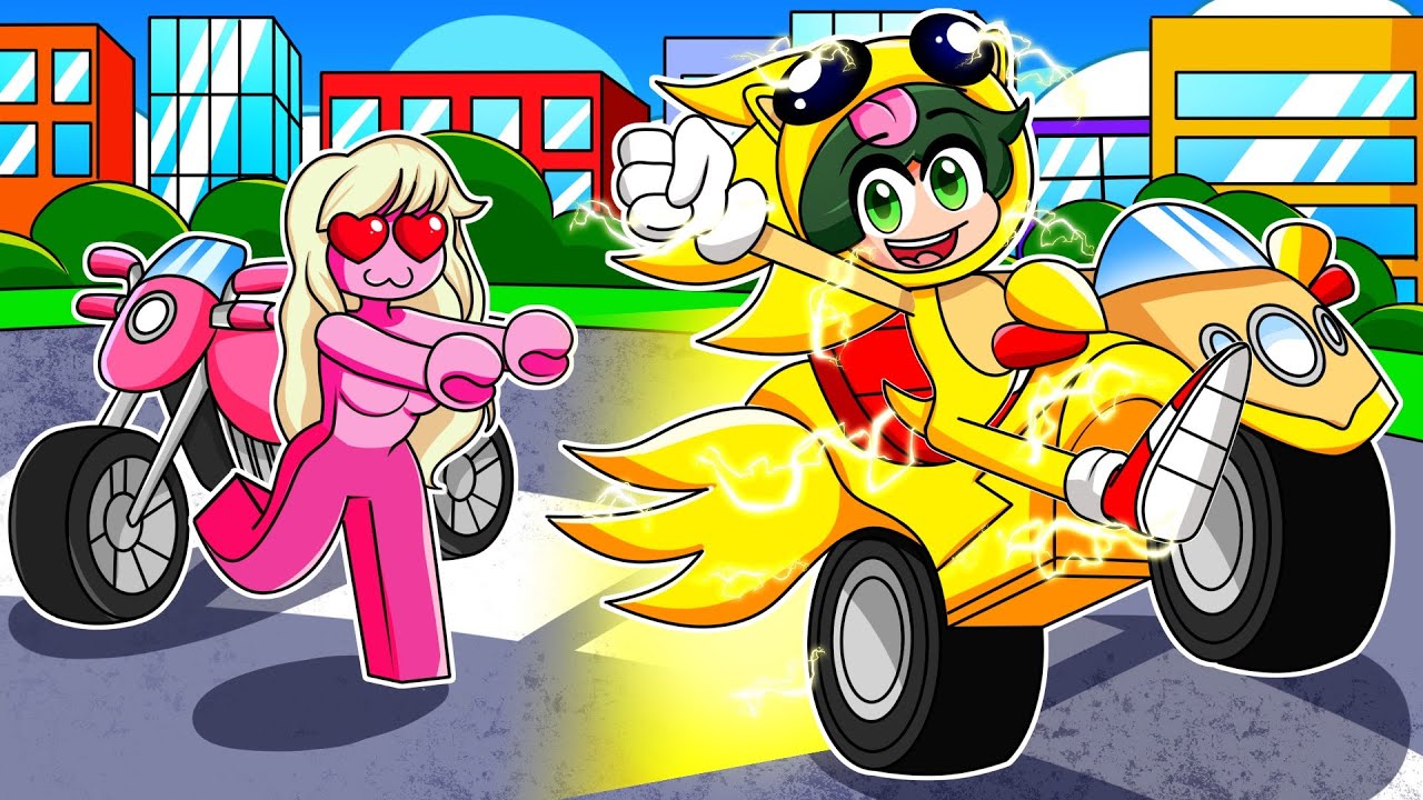 Rizzing Girls With The New $50,000,000 SUPER SONIC BIKE In Roblox ...