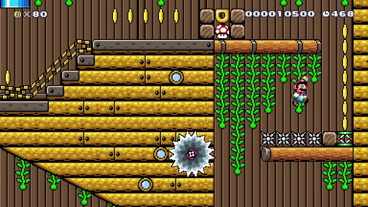 Super Mario Maker 2 🔧 Flying Battery Zone 🔧 by CallieMacN - YouTube
