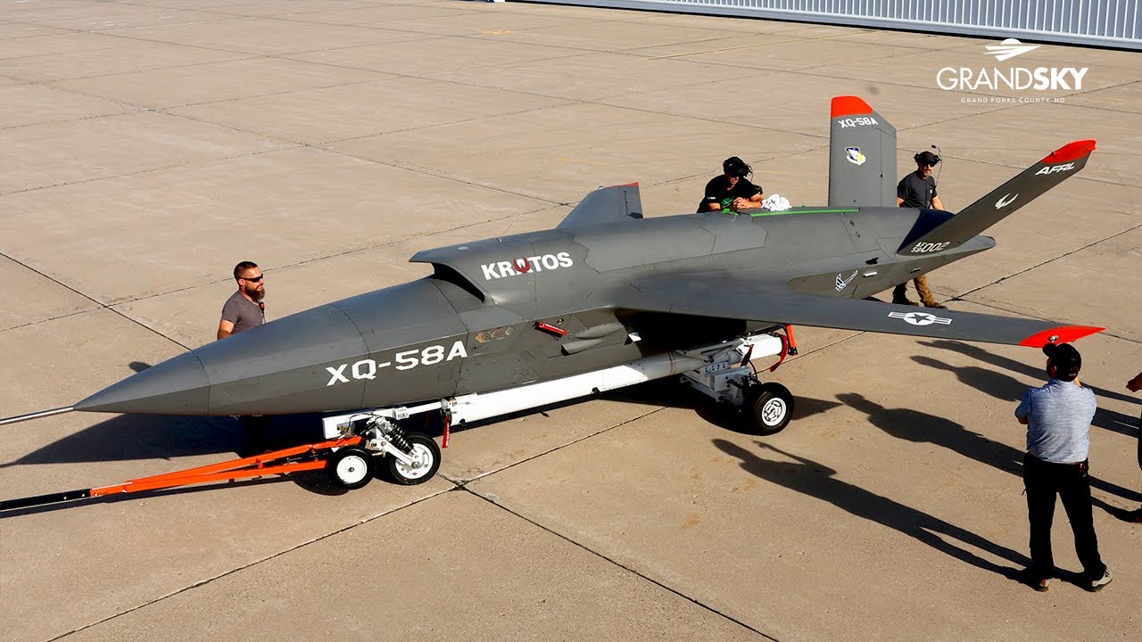 GrandSKY | Kratos Valkyrie Trolley Launch - YouTube