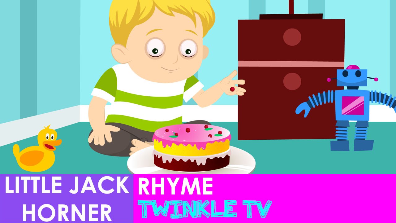 Little Jack Horner Nursery Rhyme with Lyrics | Twinkle Tv - YouTube