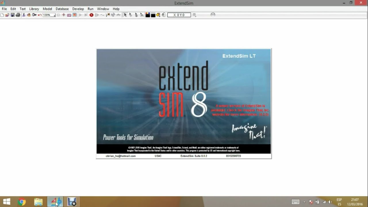 Descubriendo ExtendSim 8 - YouTube