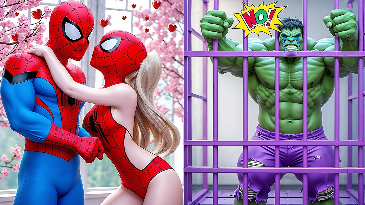 Hulk x Spider Man Leave Granny House | Funny Horror Animation - YouTube