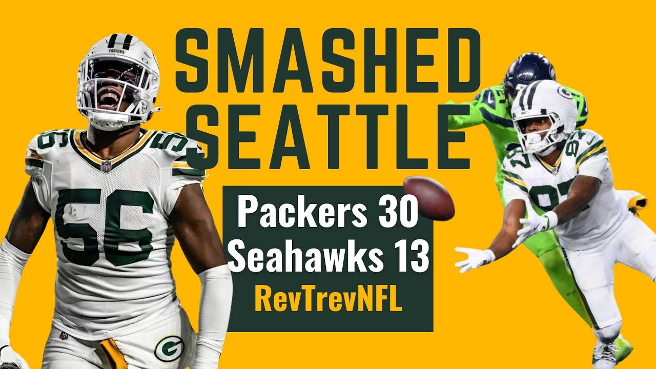 Packers SMASHED Seattle! Live Game Video & Commentary. - YouTube