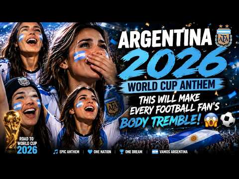 This Argentina 2026 World Cup Anthem Will Give Every Football Fan Goosebumps! 😱⚽