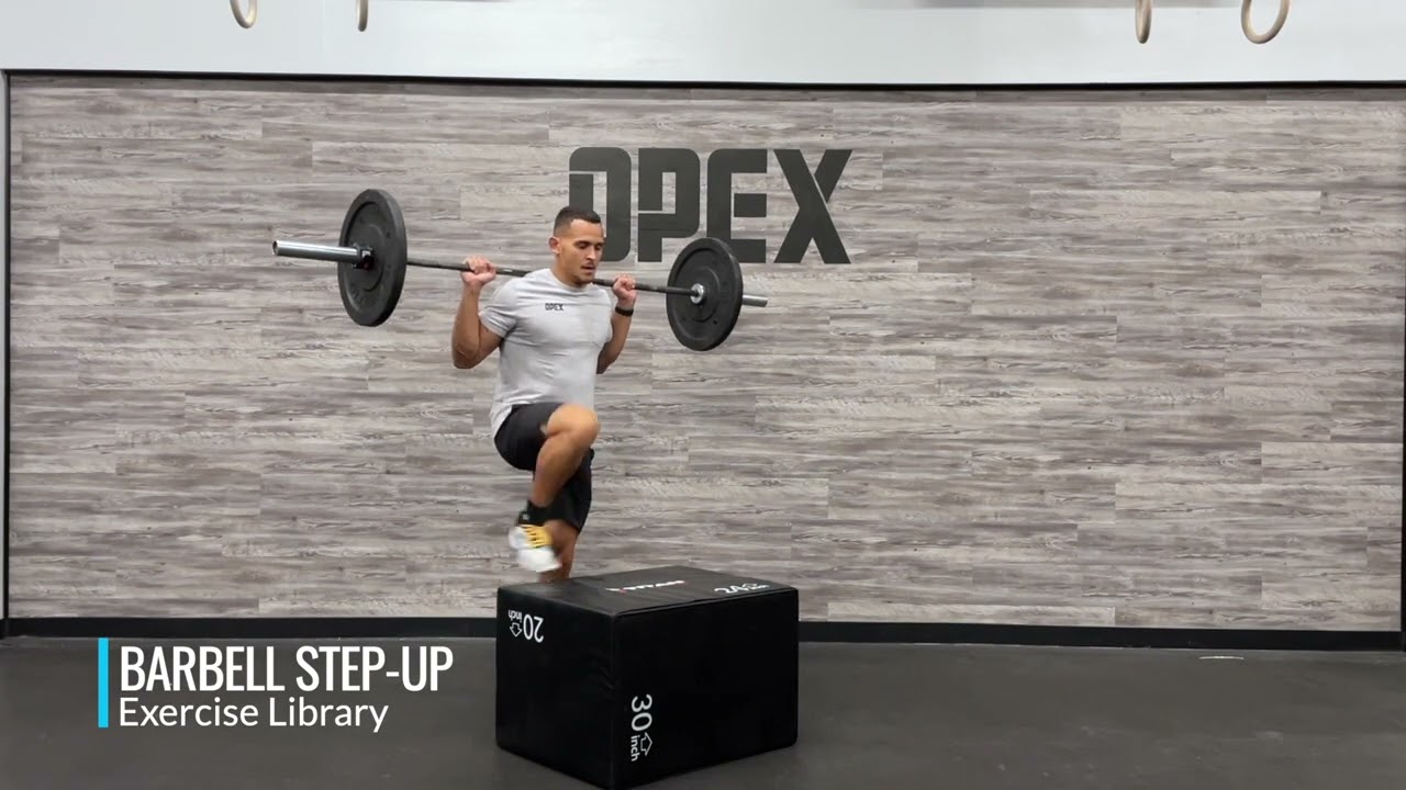 Barbell Step Up - YouTube
