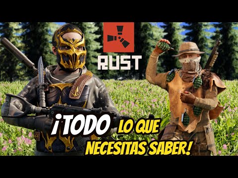 RUST 🤜¡TODO lo que DEBES saber para EMPEZAR! 🤛Tutorial RUST 2022 - YouTube