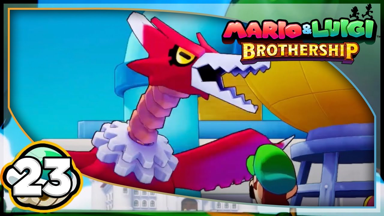 Facing Mega Snaptor! | Mario & Luigi: Brothership - Part 23 - YouTube
