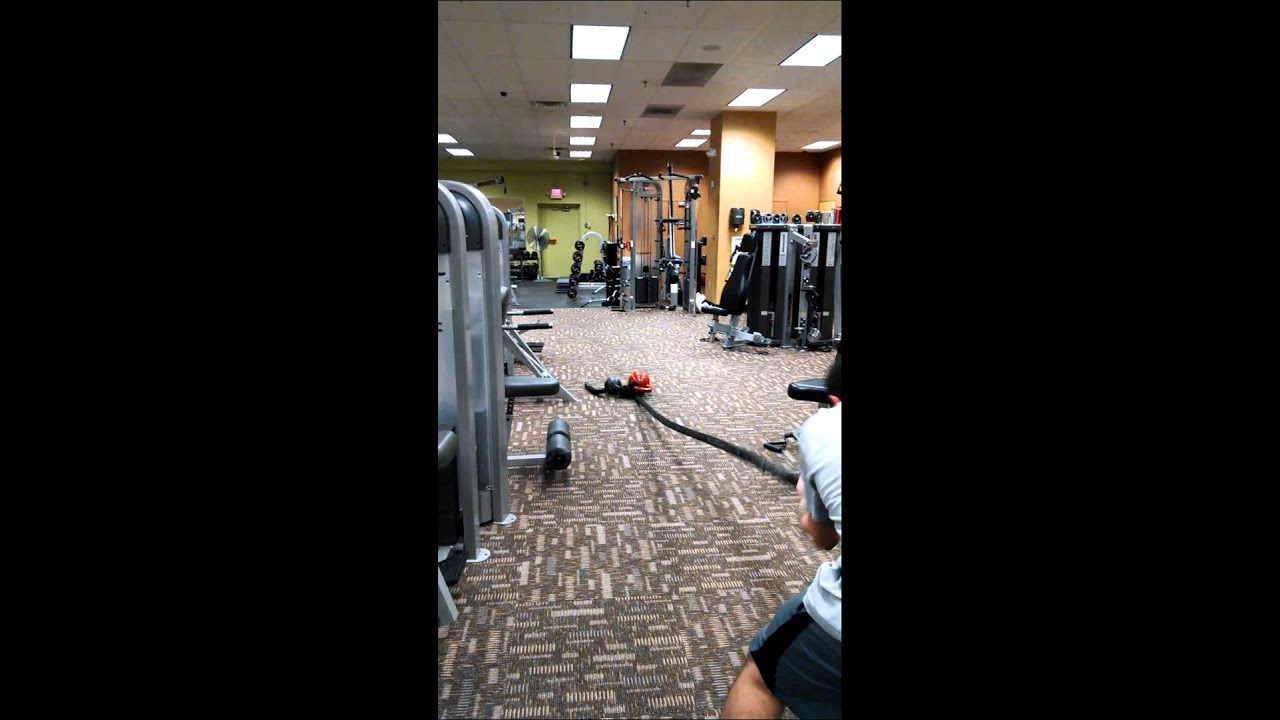 Improve your Endurance w/ Kettle Bell Rope Drag & Pull - YouTube