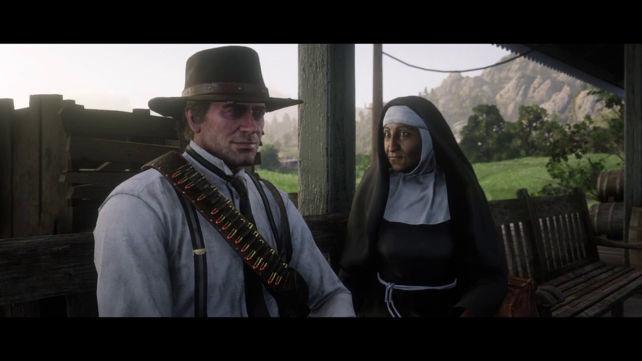 Red Dead Redemption 2 Arthur Tells A Nun He's Dying From Tuberculosis ...