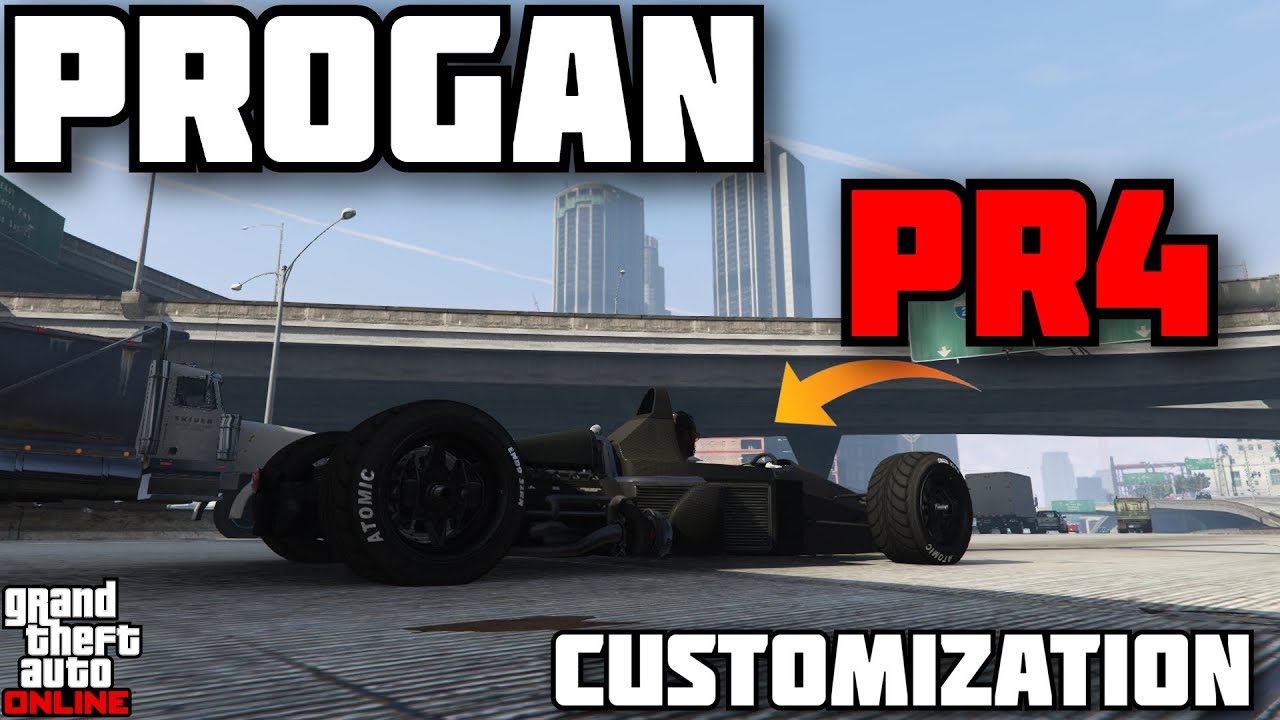 GTA 5 - DLC Vehicle Customization - Progen PR4 (F1 Car) - YouTube