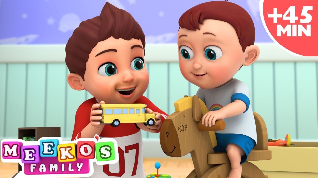 Toy Song With Baby Meeko | Nursery Rhymes and Baby Songs | Nursery ...