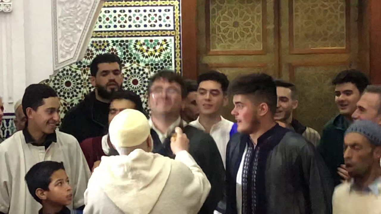 Veillée à la zaouia Boutchichiya Kadiria lors de la visite à Madagh 26 ...