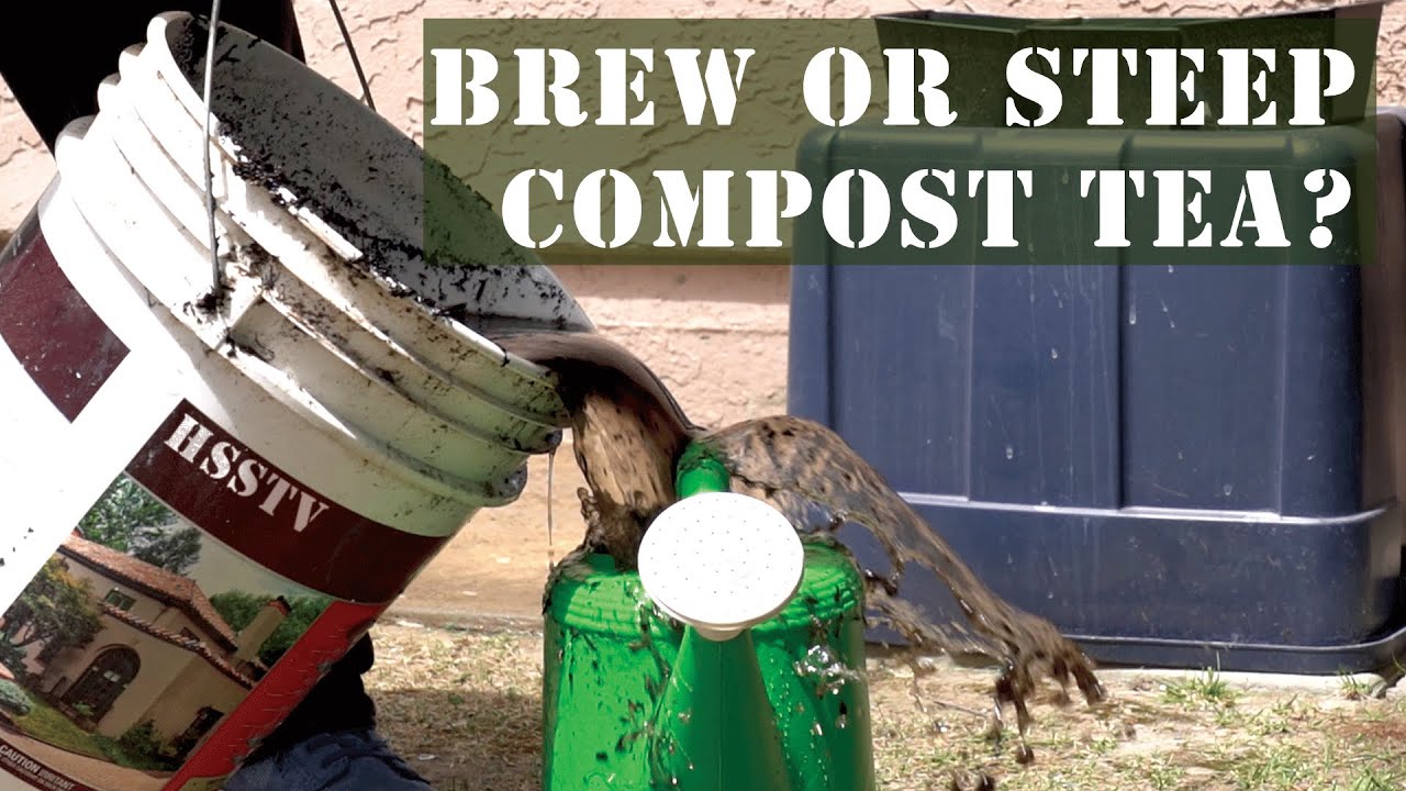 How to Steep & Brew Compost Tea - YouTube