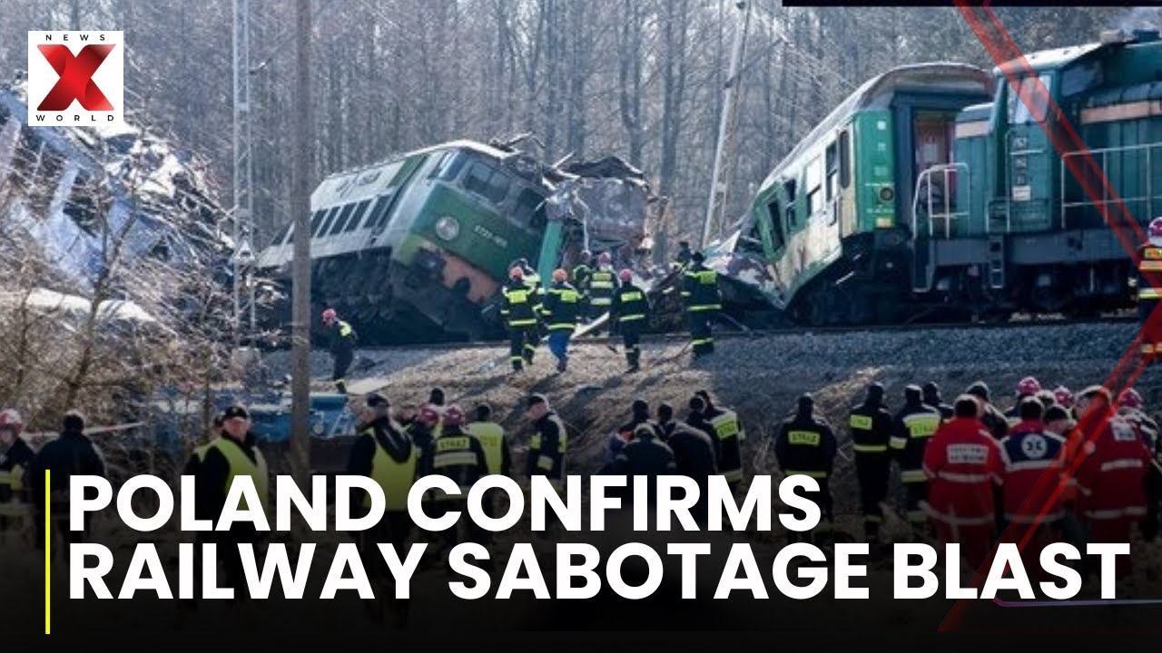 Explosion on Polish railway was ‘unprecedented act of sabotage,’ says ...
