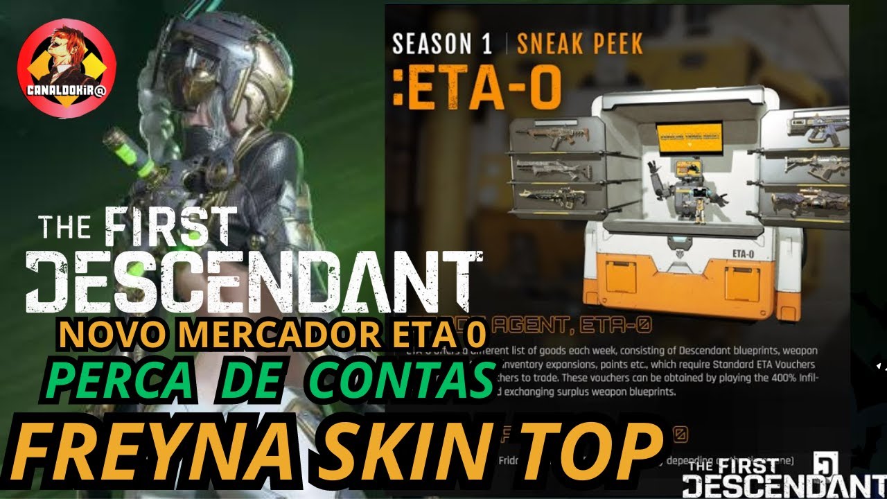 THE FIRST DESCENDANT NOVA SKIN ULTIMATE FREYNA NOVO MERCARDOR E PERCA ...