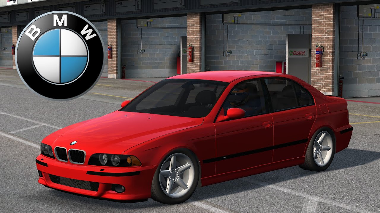LIVE FOR SPEED (LFS) 1995 BMW M5 E39 Mod ByGeorge Ambokadze | Download 0.6U+ - YouTube