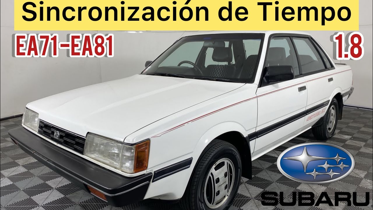 Tiempo de subaru EA81, EA71 1800cc - YouTube