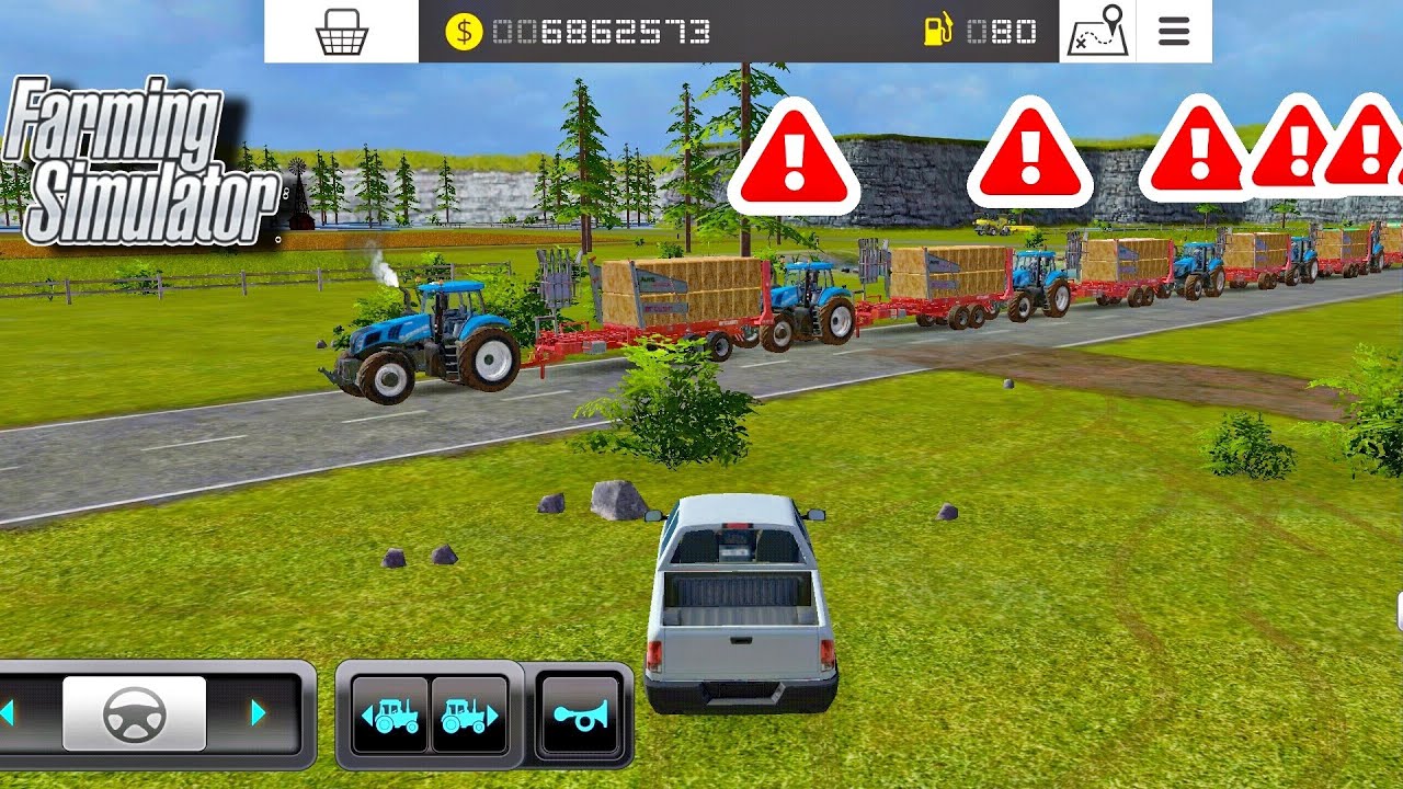 How To Make Straw Bales In Fs 16 || Farming Simulator 16 || Fs16 ...