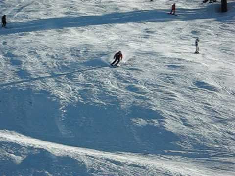 Ski Poiana Brasov -Telecabina Kanzel - Cabana Postavaru 30.01.11.avi ...