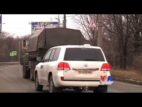 Ukraina jang maydonida Rossiya qurollari - YouTube