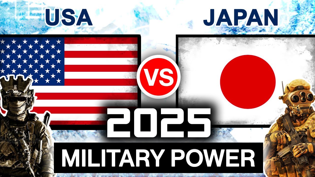 USA vs Japan Military Power 2025 | Japan vs United States Military ...