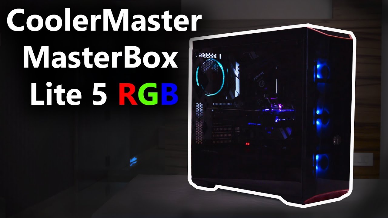 CoolerMaster Masterbox lite 5 RGB Review | Building a system Inside ...