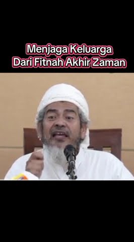 MENJAGA KELUARGA DARI FITNAH AKHIR ZAMAN. By Ust Jafar Umar Thalib. #fitnahakhirzaman - YouTube