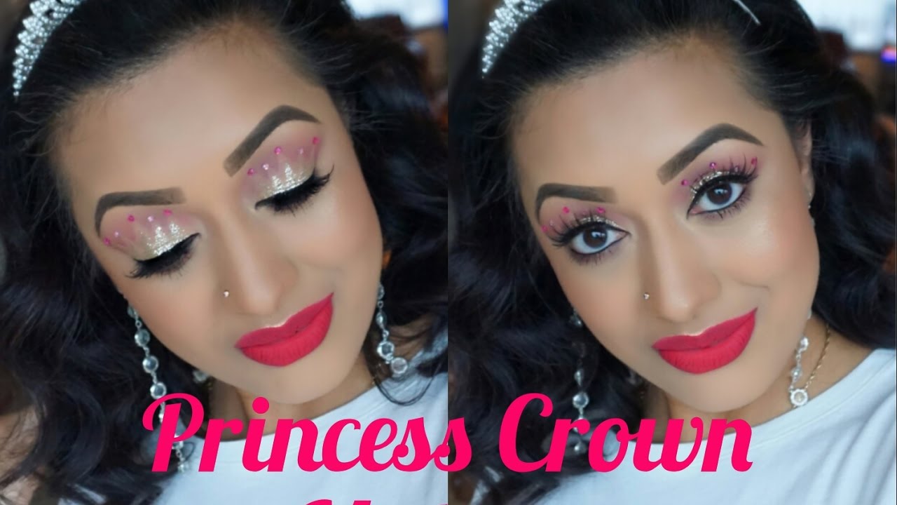 Princess Crown Makeup Tutorial! - YouTube