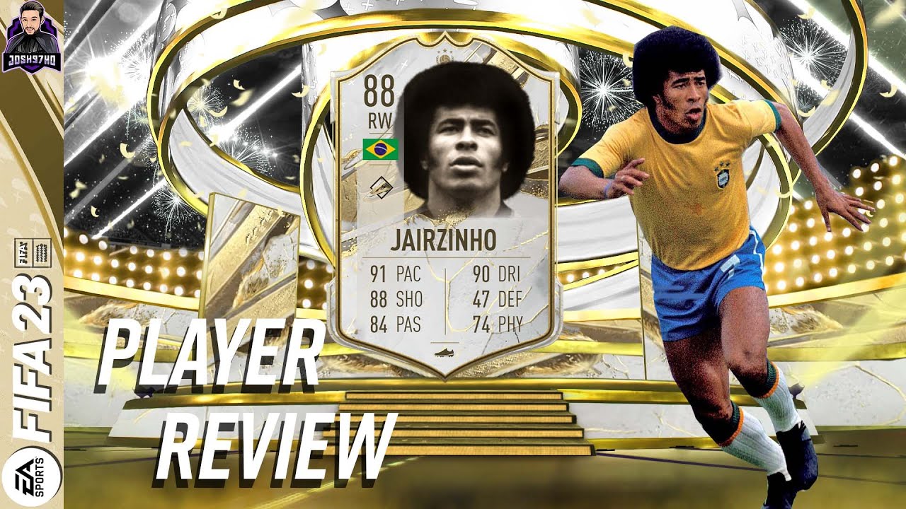OMG! THE BEST CARD IN FIFA 23?! 88 BASE ICON JAIRZINHO PLAYER REVIEW ...