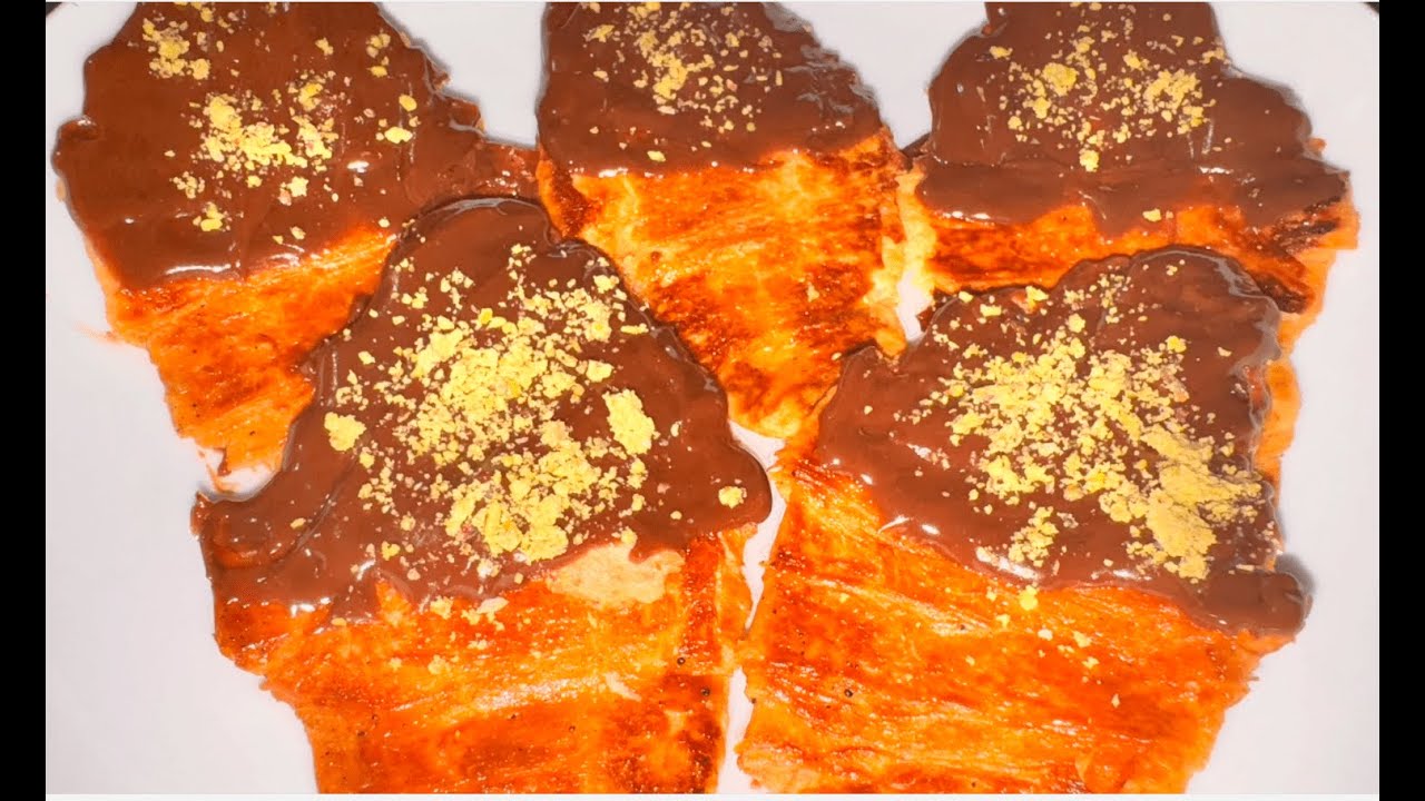 Viral Chocolate Flat Croissant || Flat Croissant just like Bakery - YouTube