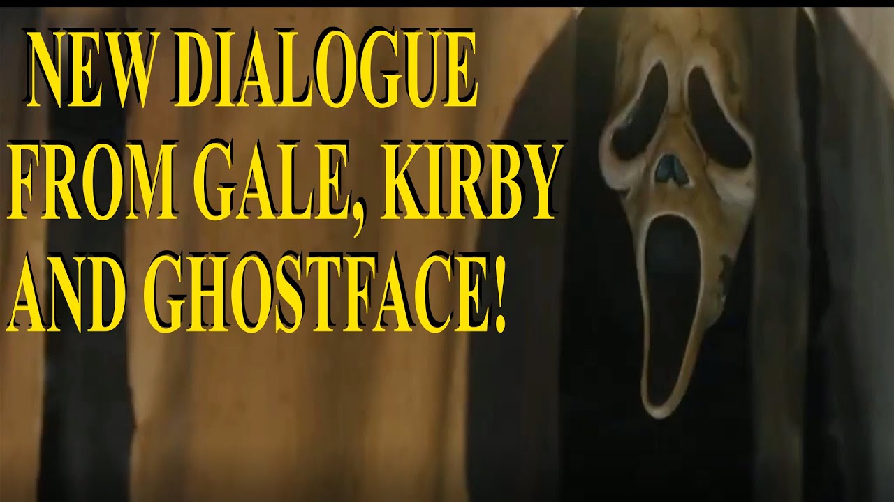 Scream 6: New dialogue from Gale, Kirby and Ghostface! - YouTube