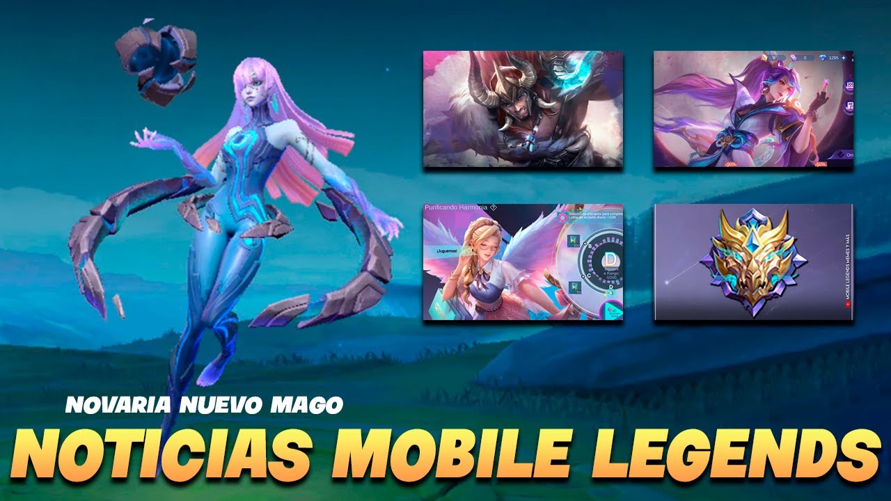 Noticias Mobile Legends | Novaria nuevo mago | Mobile Legends Bang Bang - YouTube
