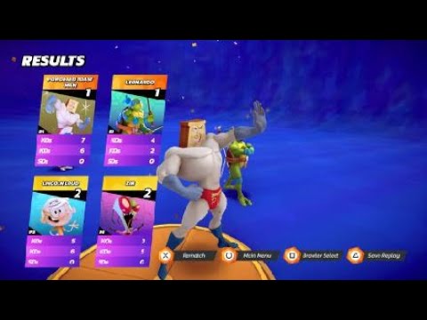 Nickelodeon All Star Brawl Team Battle - YouTube