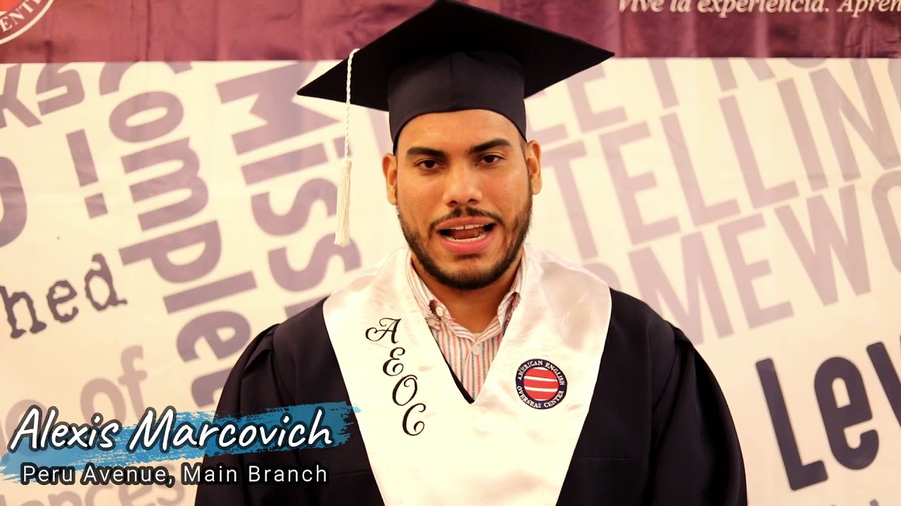 Alexis Marcovich 2 Graduation 2018 - YouTube