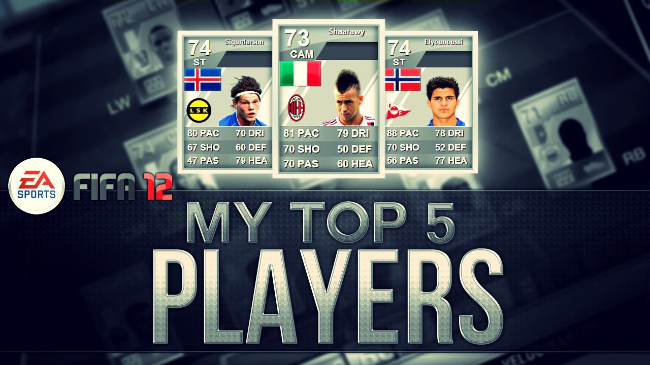 Best Fifa 12 Players