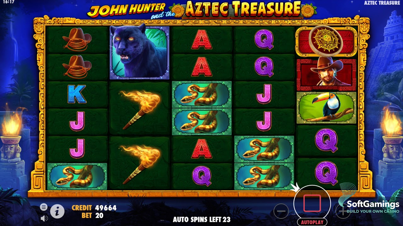 Pragmatic Play - John Hunter and The Aztec Treasure - Gameplay Demo ...