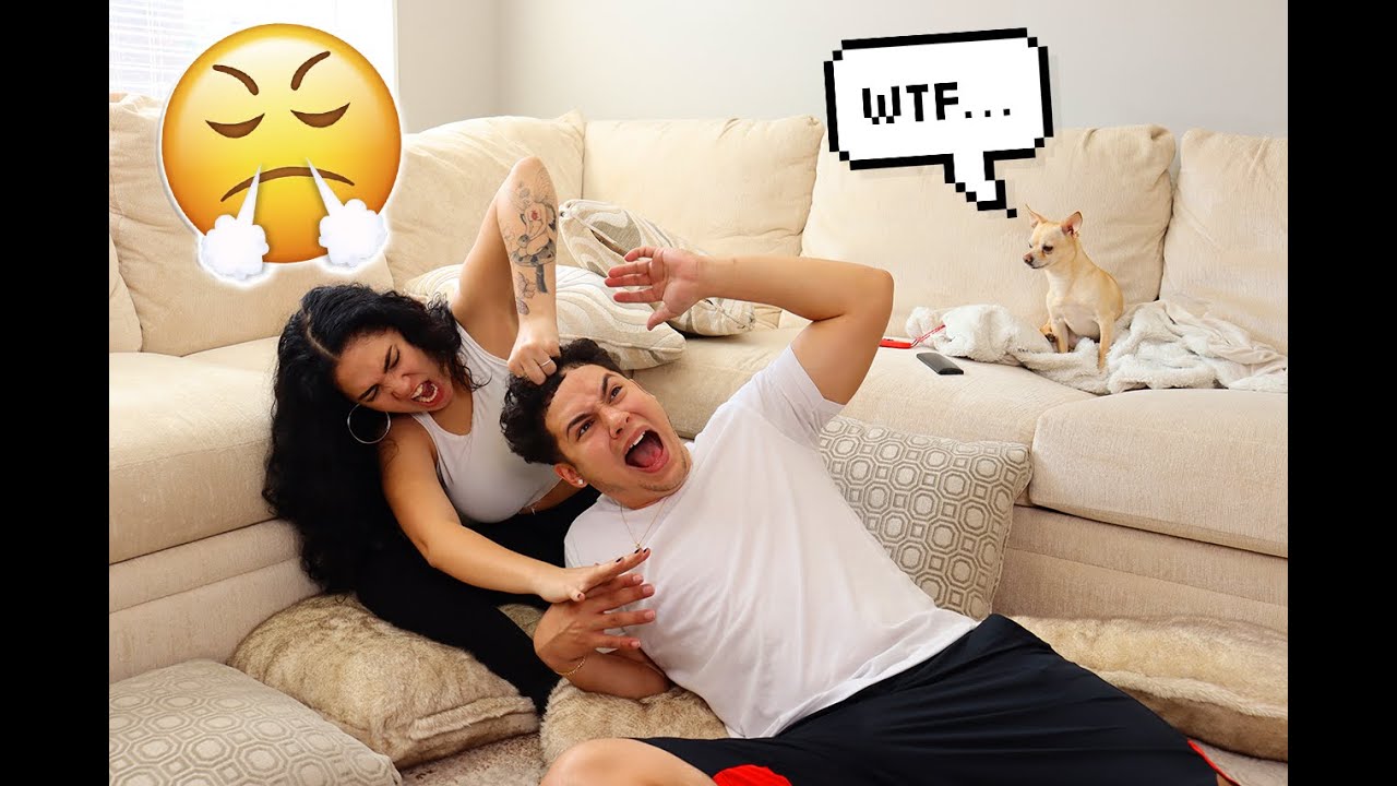 OUR FIRST FIGHT CAUGHT ON CAMERA... *INTENSE* - YouTube