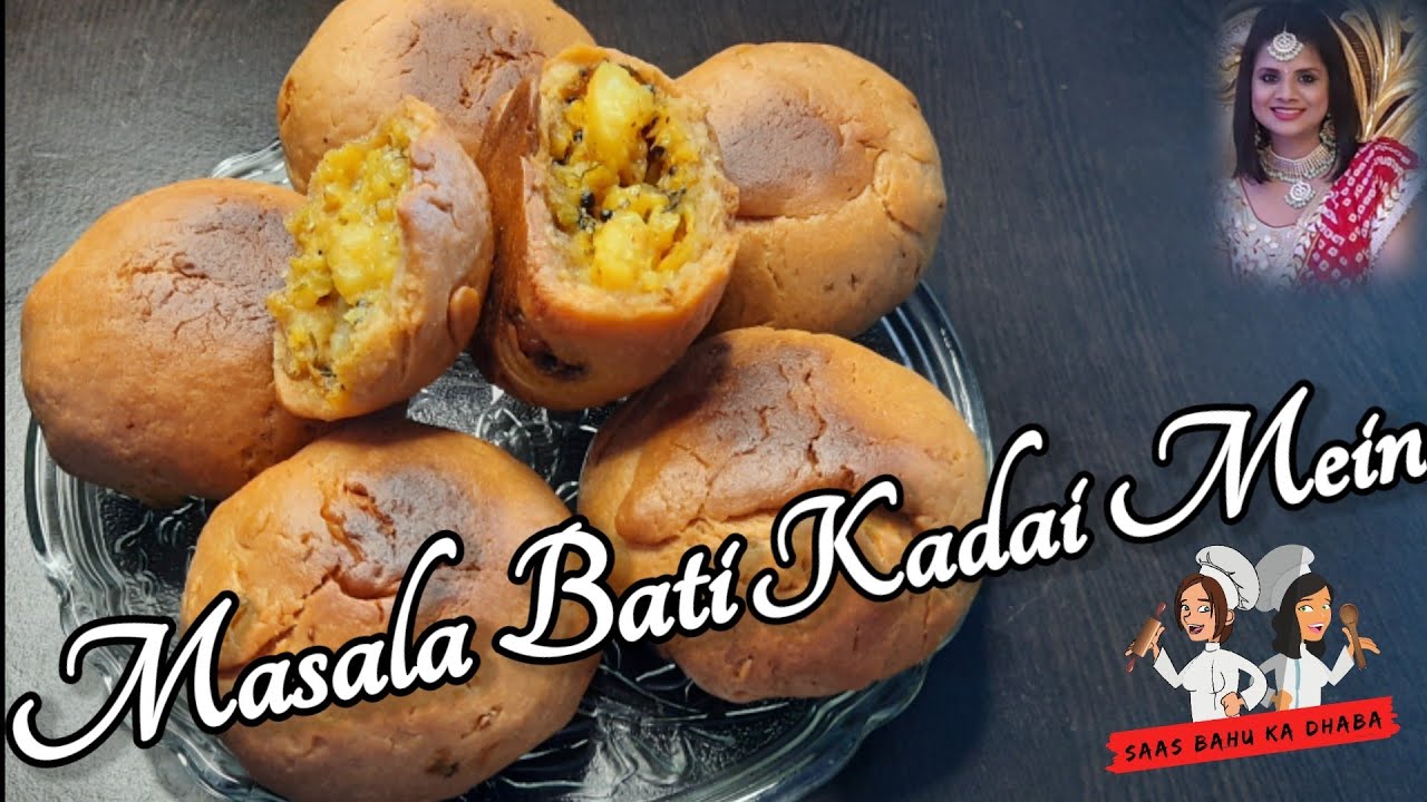 राजस्थानी मसाला बाटी / Masala Bati/ Masala Baati/ Bharwa Masala Bati ...