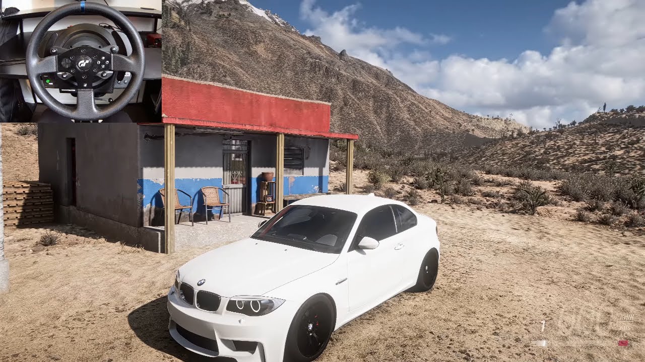 BMW 1M 2011 - Forza Horizon 5 | Thrustmaster T300RS gameplay - YouTube